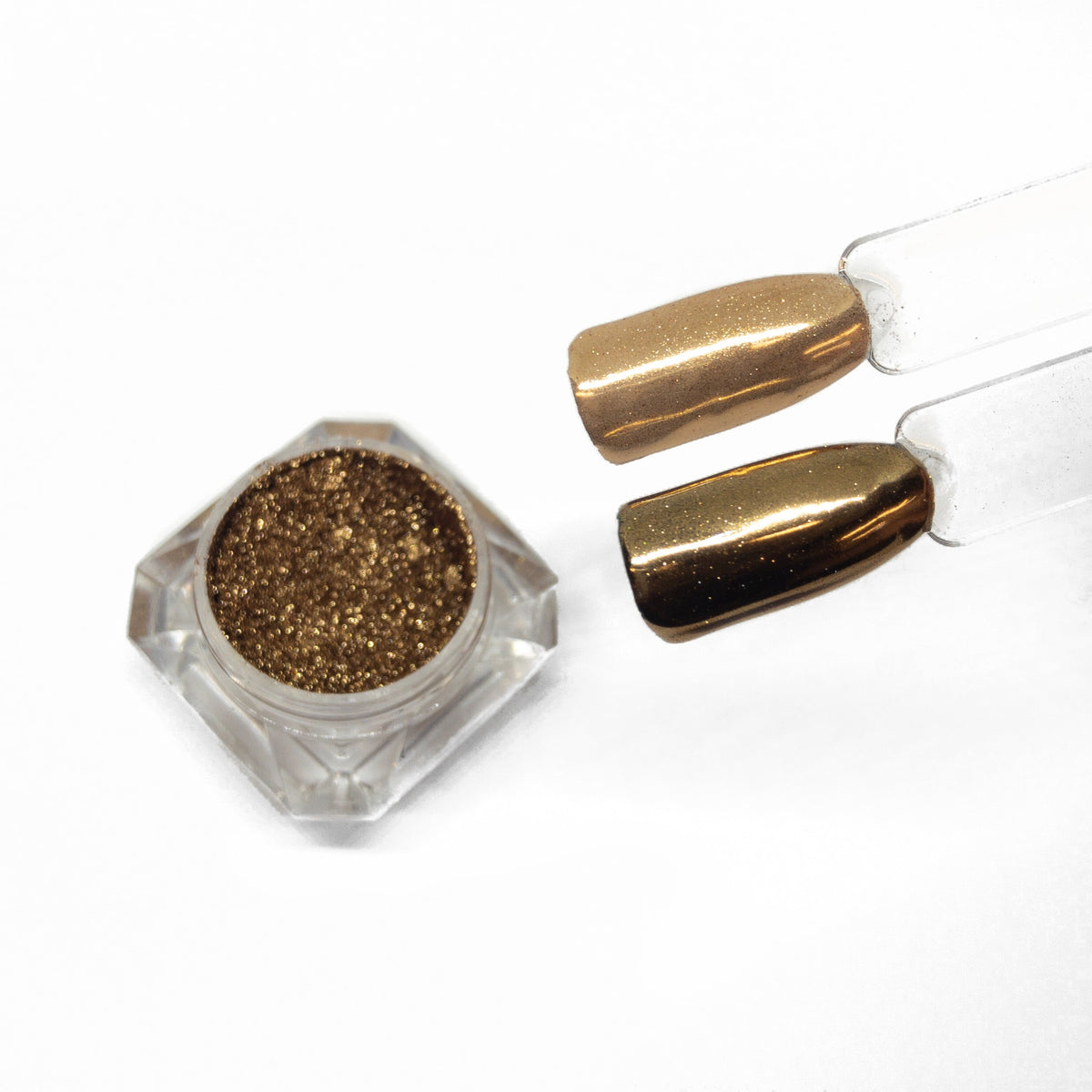 Pigment Chrome Powder - Rose Gold Chrome – Bemi Beauty Box